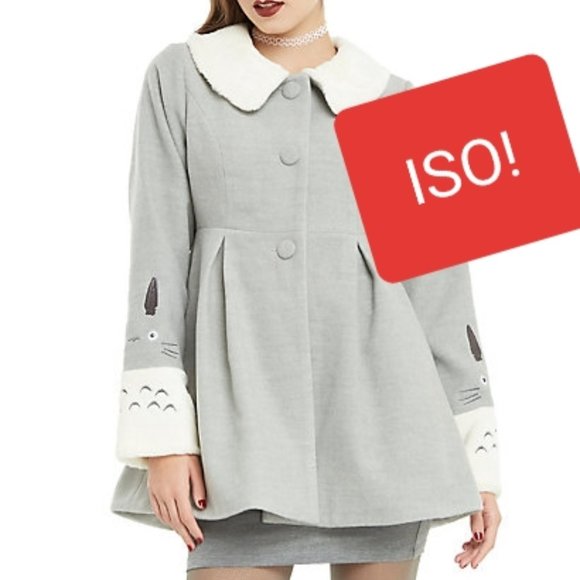 Hot Topic | Jackets & Coats | Iso Hot Topic Totoro Jacket Coat | Poshmark